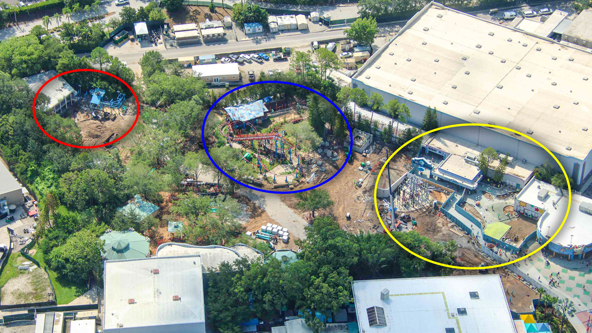 DreamWorks Land construction goes vertical at Universal Orlando