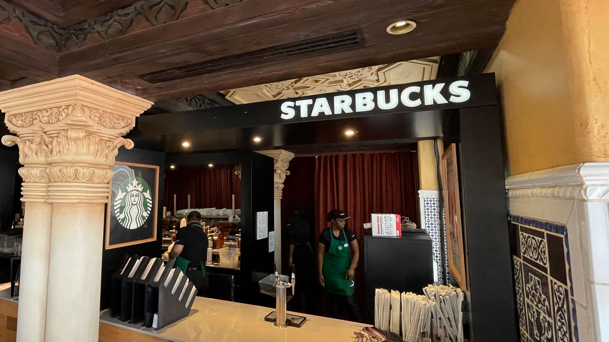 New La Bamba Starbucks location at Universal Studios Florida