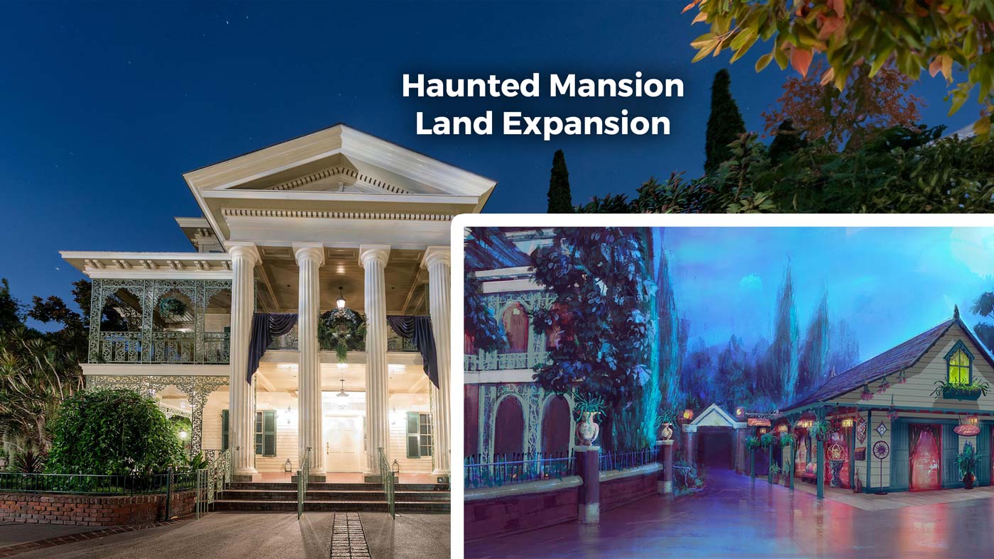 Haunted Mansion area expansion coming to Disneyland Park