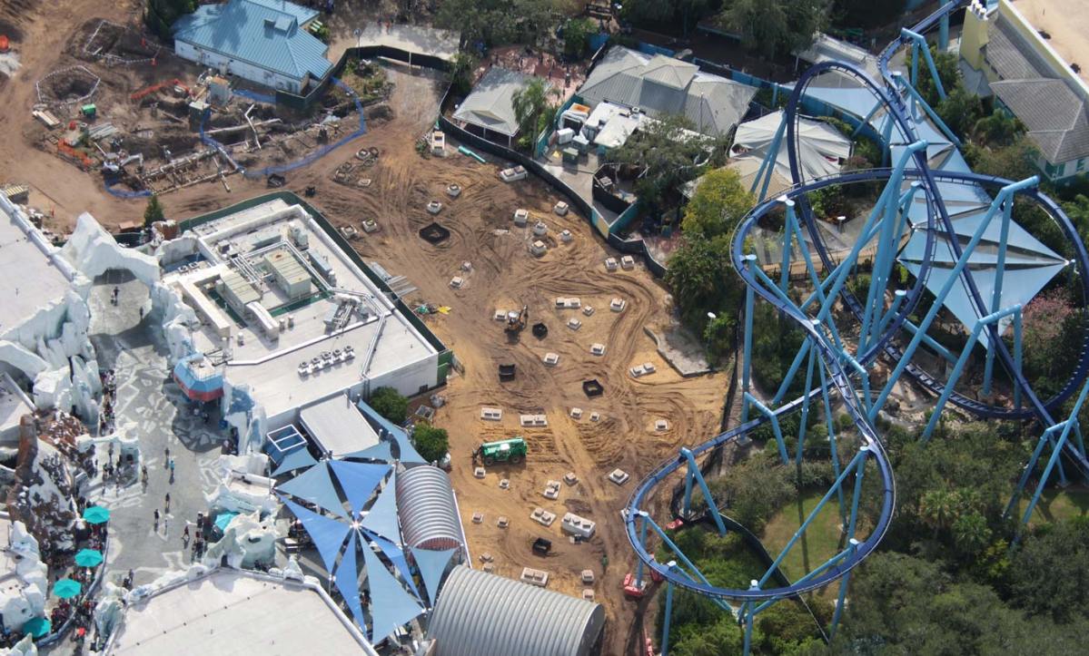 Penguin Trek Roller Coaster Update at SeaWorld Orlando