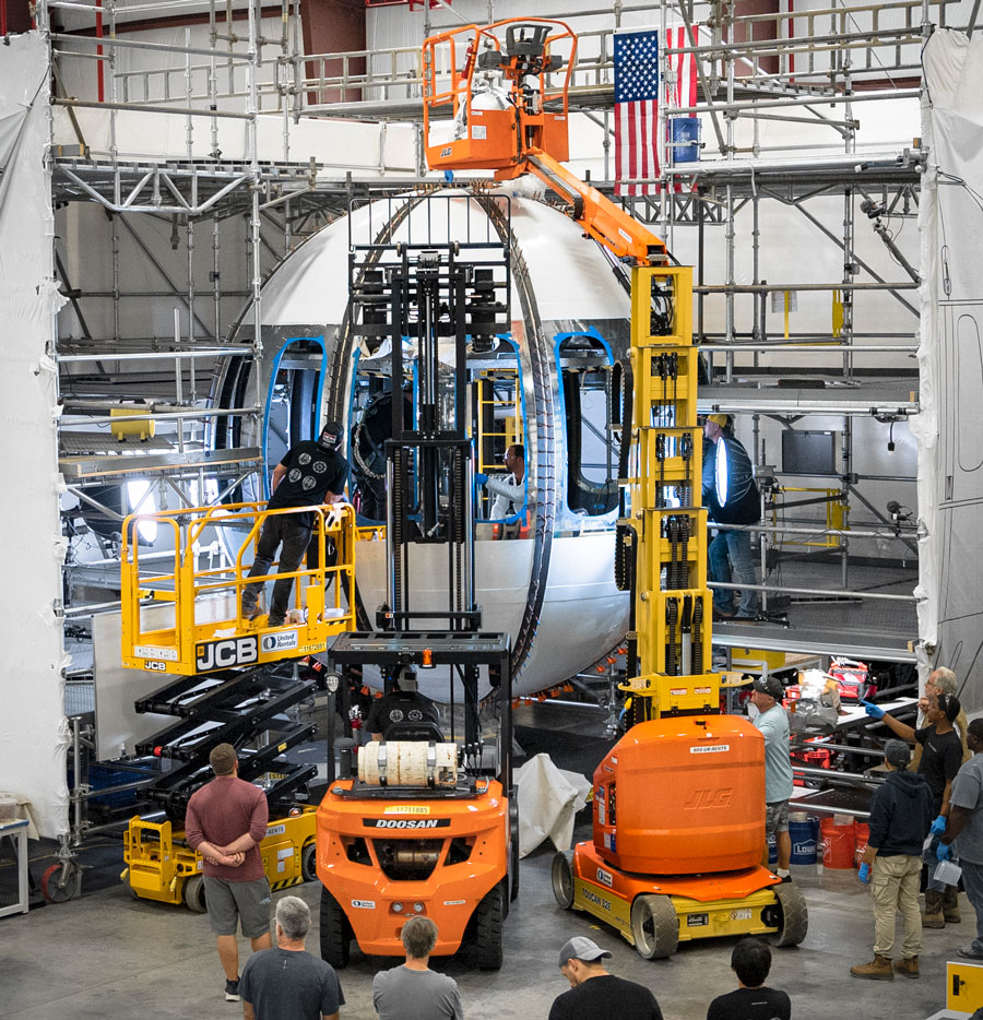 Space Balloon Travel in Florida with Space Perspective capsule