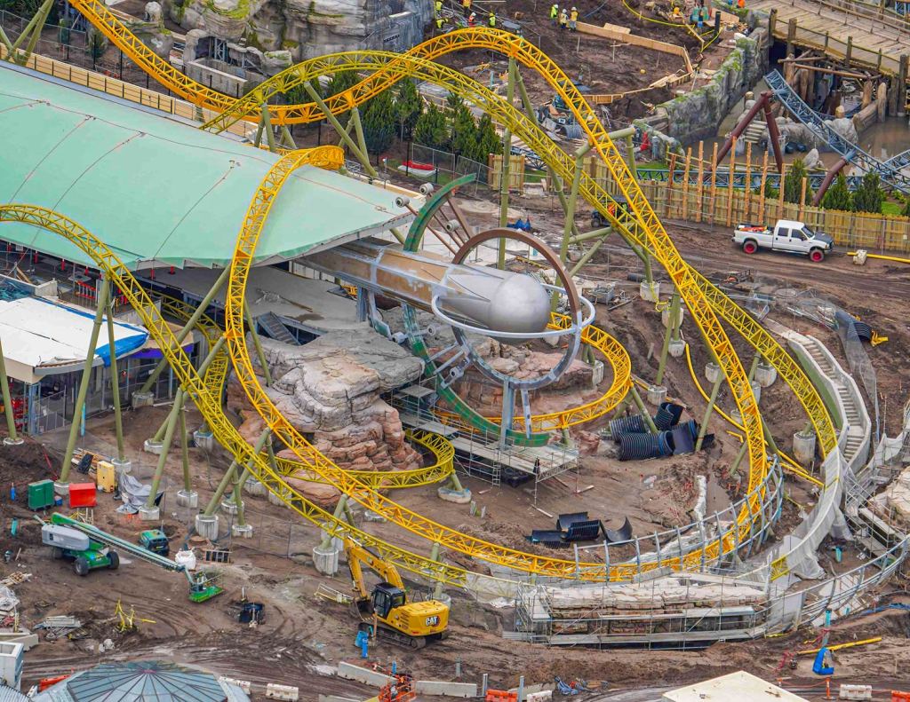 Universal Epic Universe park construction exceeds expectations