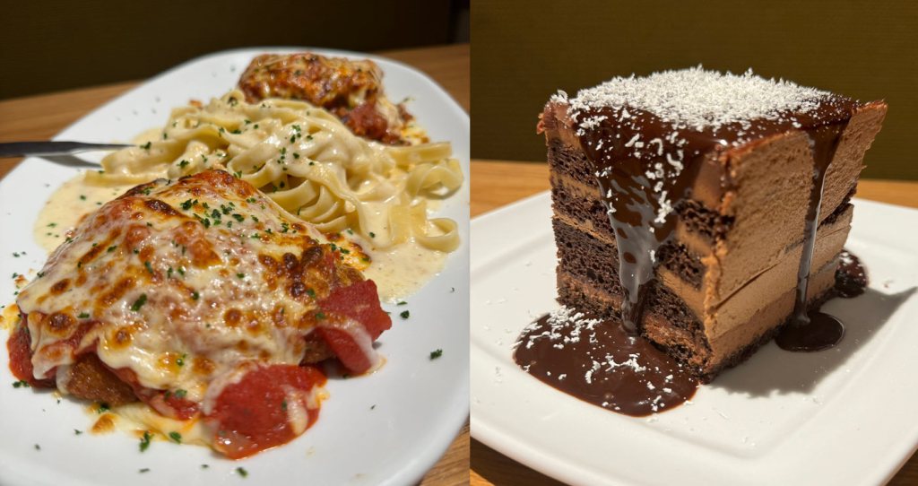 Testing out the entire Garfield Lasagna Menu at Olive Garden