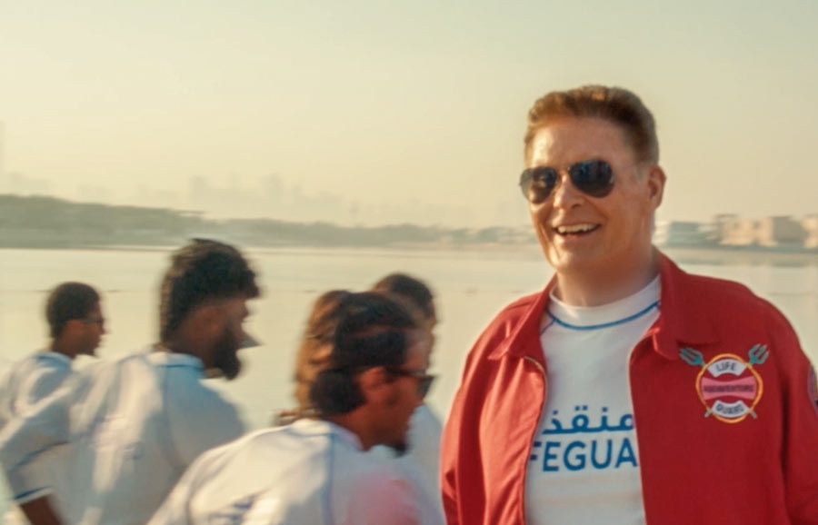 David Hasselhoff joins Dubai Aquaventure Water Park as Lifeguard