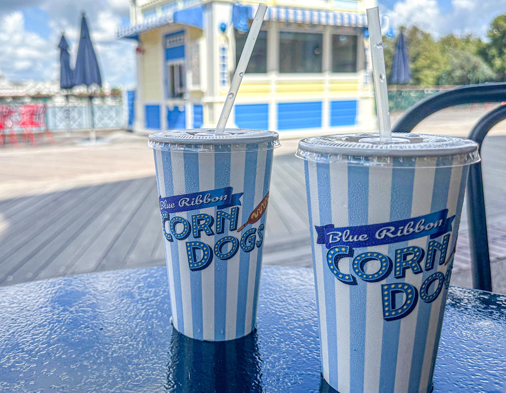 Disney's viral Blue Ribbon Corn Dogs – Spending $75 to try it all